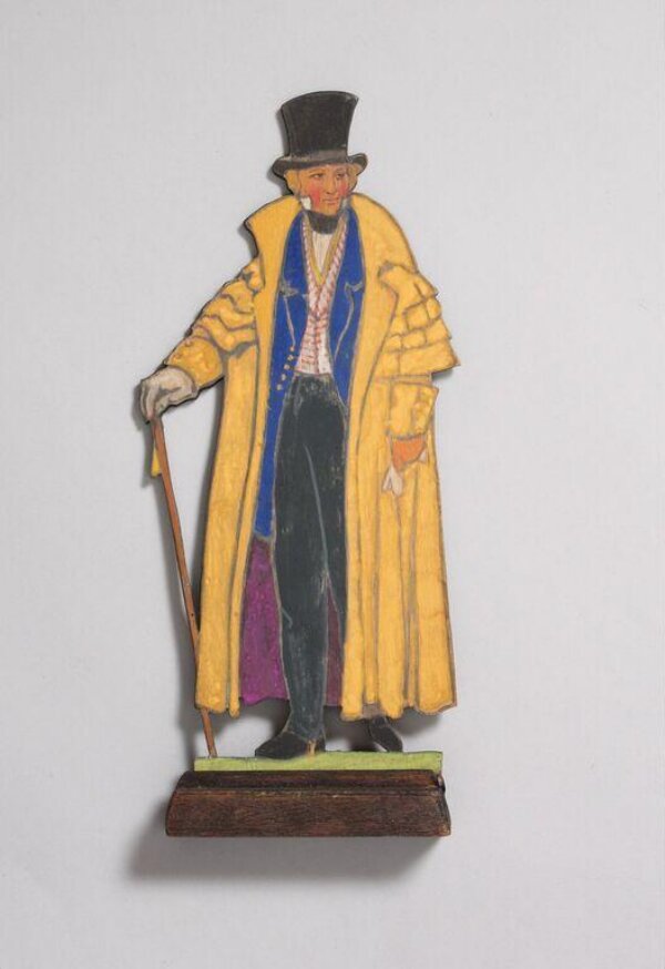 Toy theatre figure of a Regency Man | Whanslaw, H.W. | V&A Explore The ...