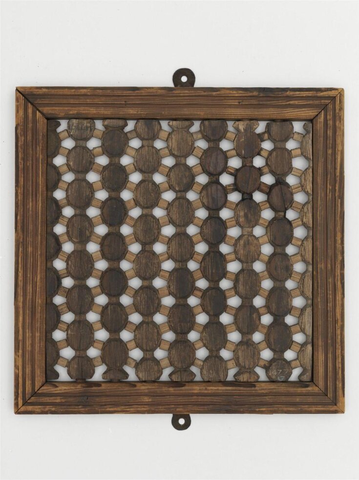 Turned Wood Screen | V&A Explore The Collections