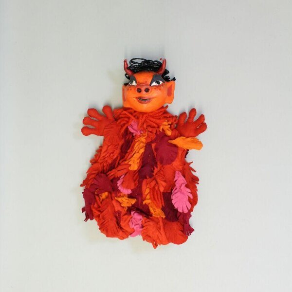 Glove puppet Demon | Richard Gill | Anna Markus | V&A Explore The ...