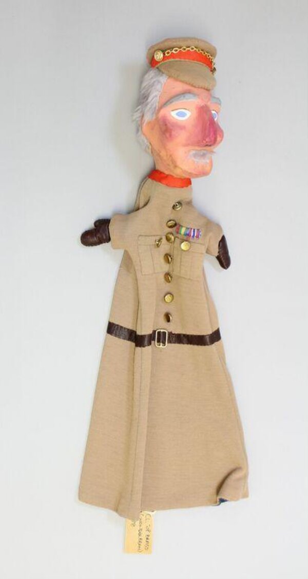 Colonel Top Brass puppet | Paul Hansard | V&A Explore The Collections