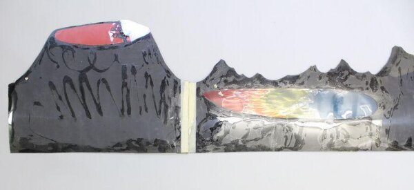 Volcano shadow puppet | Richard Gill | Julia Lee-Delisle | V&A Explore ...