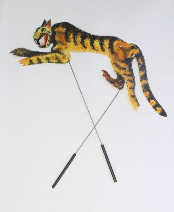 Lascaux tiger shadow puppet | Richard Gill | Christopher Leith | V&A ...