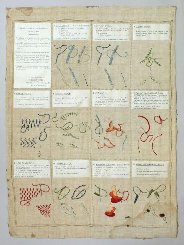 Sampler | Louisa Pesel | V&A Explore The Collections