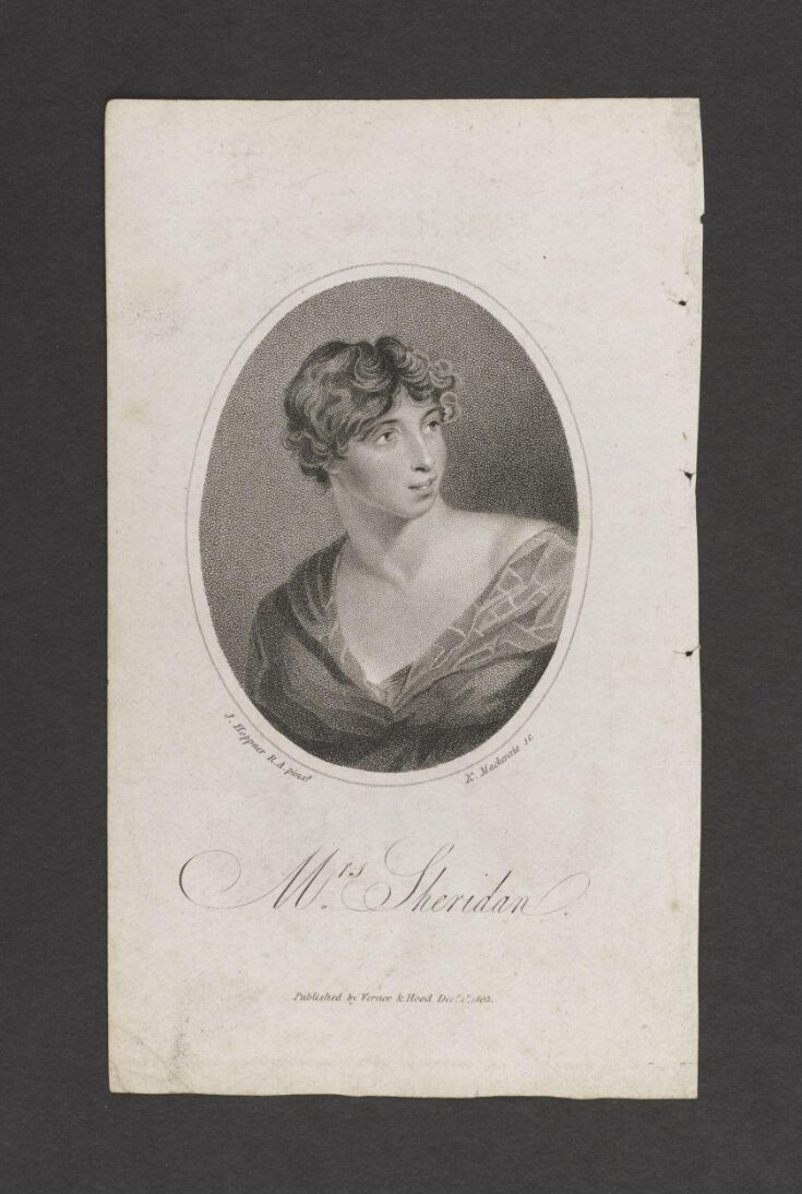 Mrs Sheridan | J Hoppner | K Mackenzie | V&A Explore The Collections