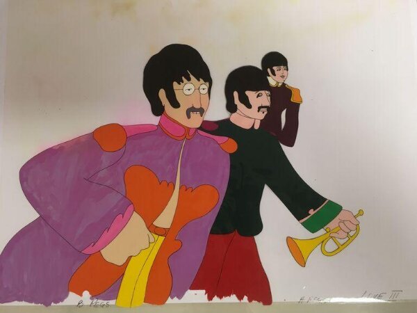 Animation cel | V&A Explore The Collections