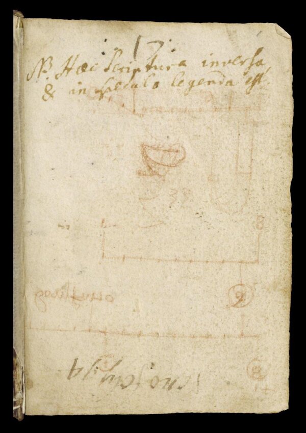 Notebook of Leonardo da Vinci (1452-1519), vol. III; known as Codex ...