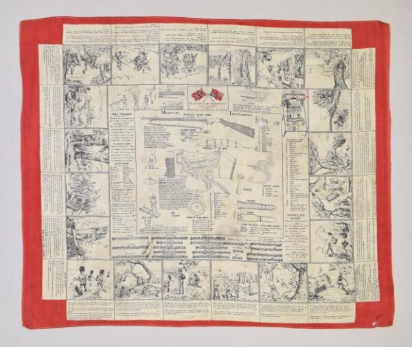 Fulton's Military Handkerchief | V&A Explore The Collections
