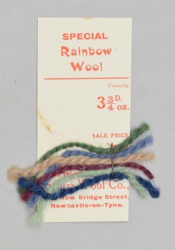 Yarn Sample Card | V&A Explore The Collections