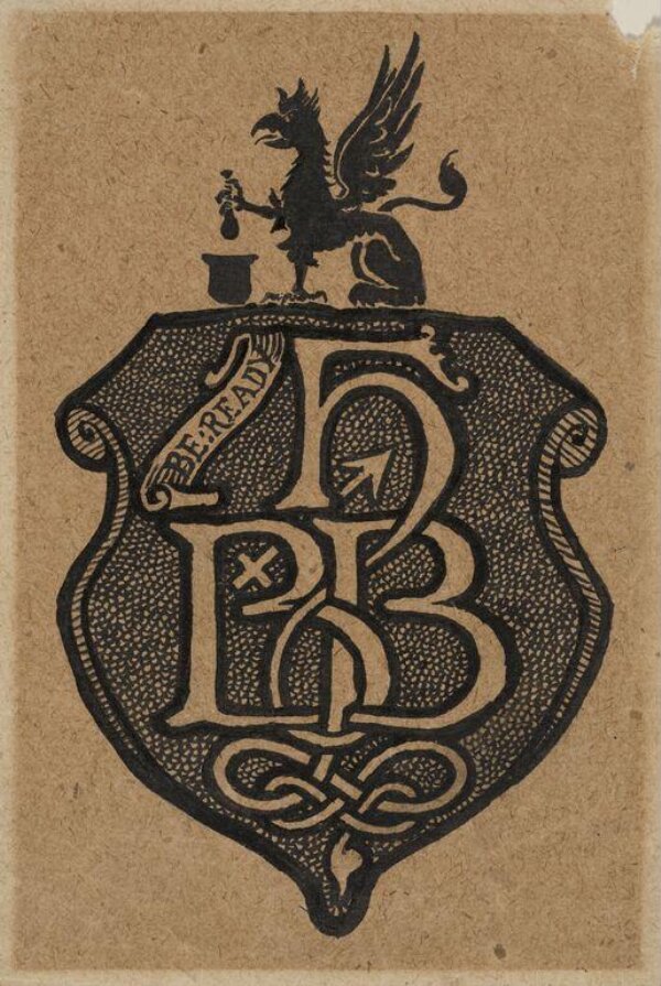 Design for the monogram 'HBB' | Cooper, William Henry | V&A Explore The ...