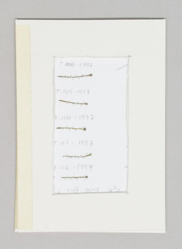 Ruff Pin | Unknown | V&A Explore The Collections