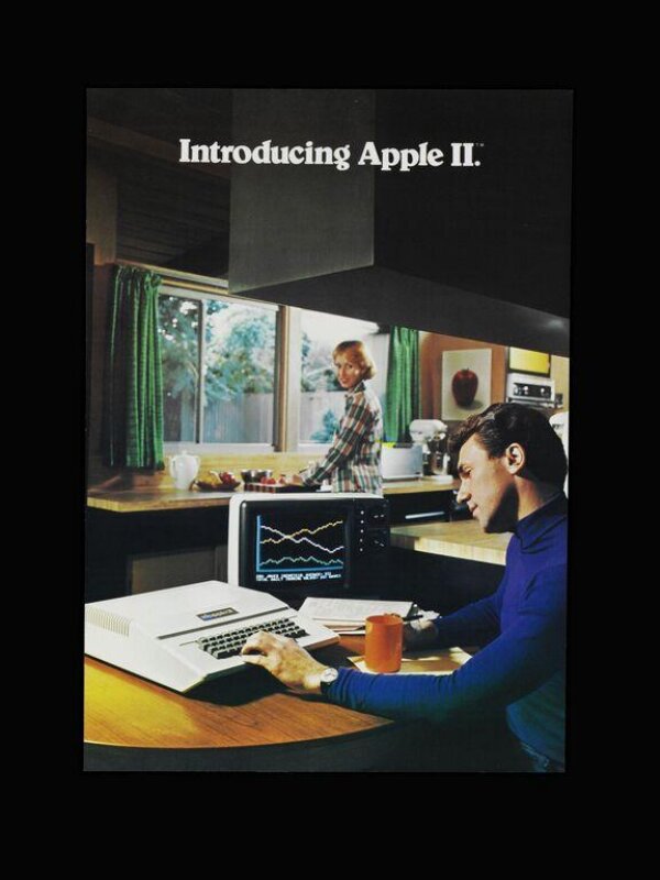 Apple II Print Advert | V&A Explore The Collections