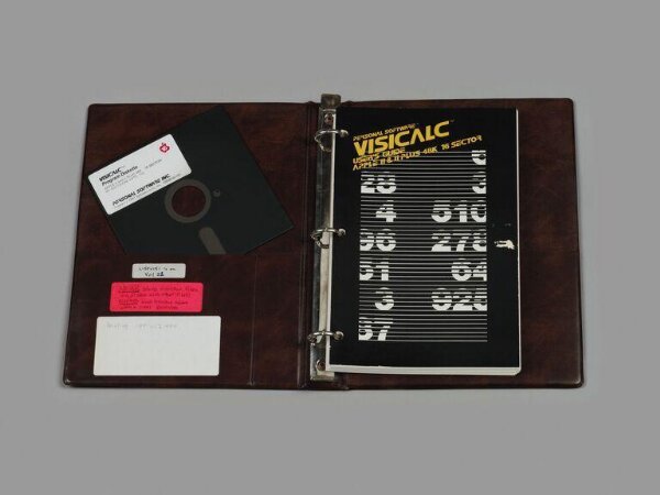Visicalc Software and Documentation | V&A Explore The Collections