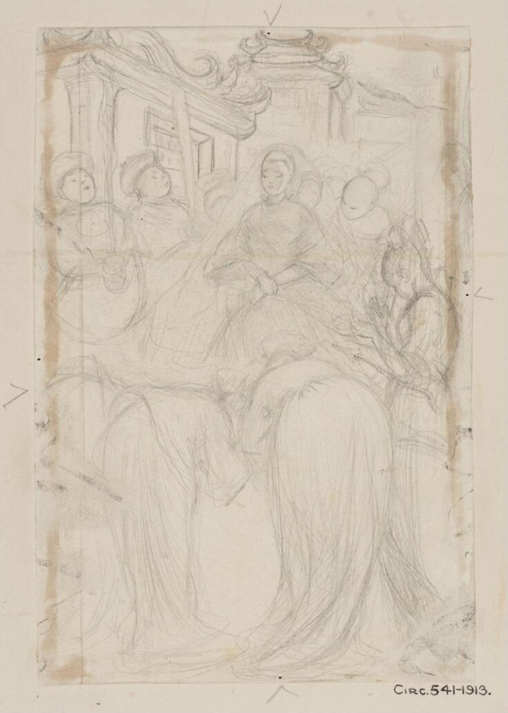 Aladdin sees the Princess Badroulbadour | Houghton, Arthur Boyd | V&A ...