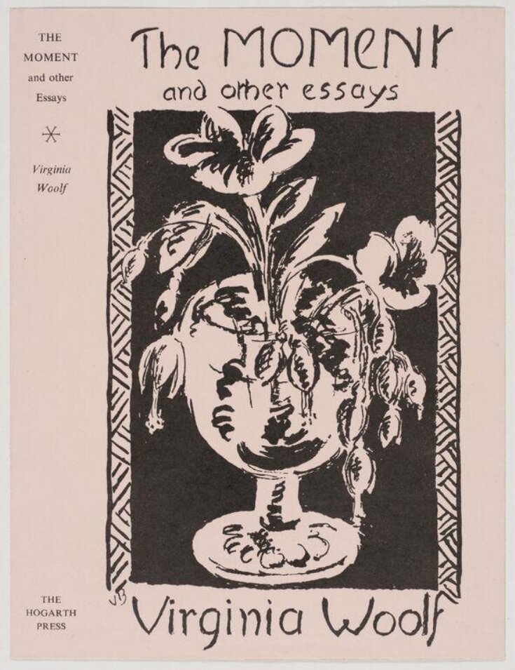 Book cover for 'The Moment, and other essays' by Virginia Woolf ...