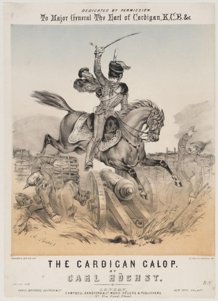 Music Sheet | Augustus Butler | V&A Explore The Collections