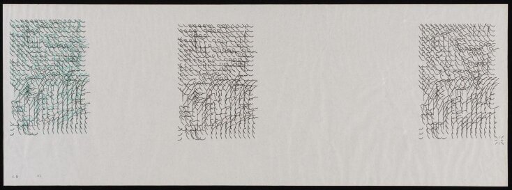 Plotter Drawing | Bangert, Colette & Charles | V&A Explore The Collections