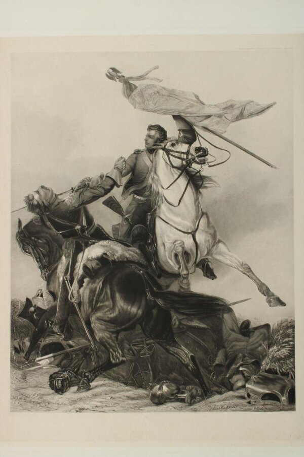 Fight for the Standard | Ansdell, Richard | Ryall, Henry Thomas | V&A ...