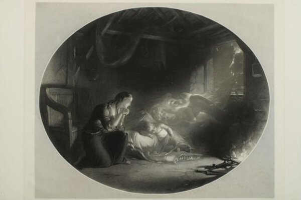 The Angel's Whisper | Goodall, Frederick | Goodall, Edward Angelo RWS ...