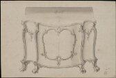 Design for a commode attributed to Thomas Chippendale | Thomas ...