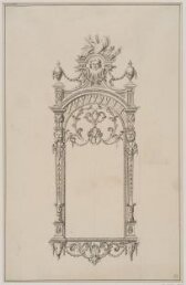Design for a pier-glass | Thomas Chippendale Senior | V&A Explore The ...