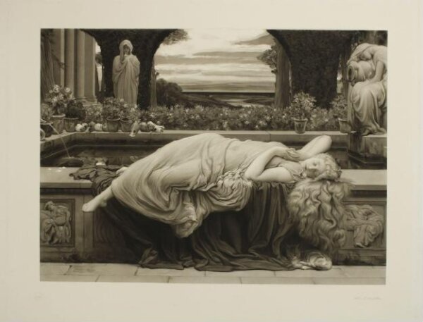 Summer Slumber | Leighton, Frederic Lord | Miller, John Douglas | V&A ...