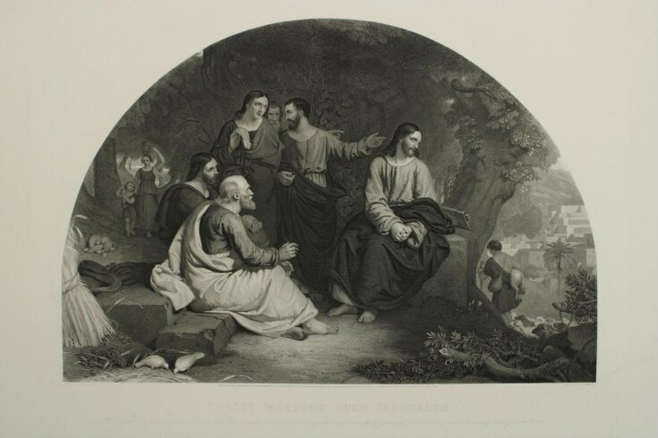 Christ Weeping over Jerusalem | Eastlake, Charles Lock | Simmons ...