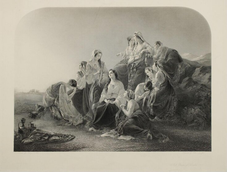 Jeptha's Daughter | O'Neil, Henry Nelson | Lightfoot, Peter | V&A ...