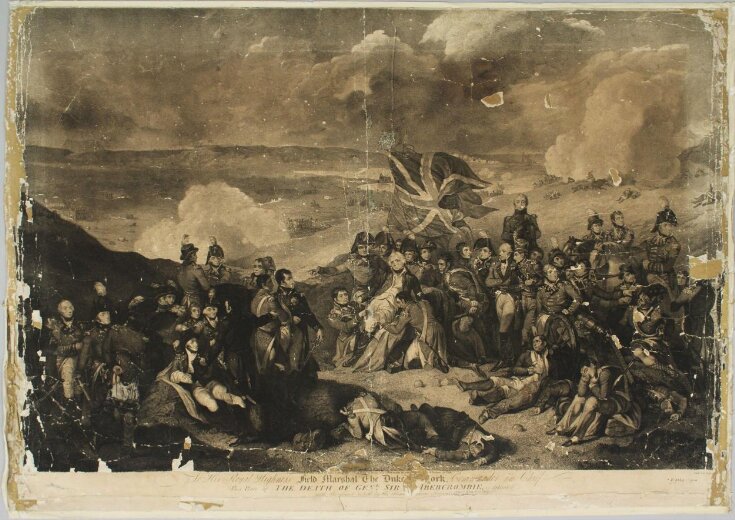 The Death of General Sir Ralph Abercromby in 1801 at Alexandria | Ker ...