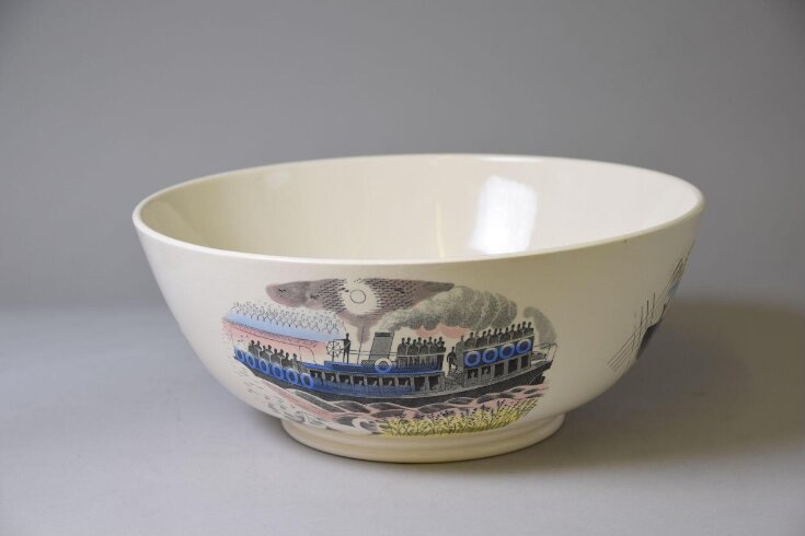 Boat Race | Ravilious, Eric | Ravilious, Eric | V&A Explore The Collections