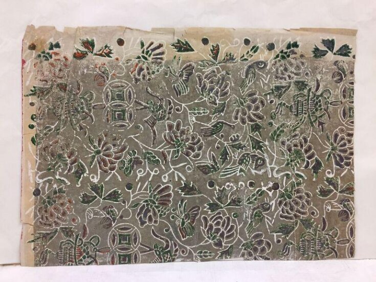 Paper, Sample of Decorated Paper | V&A Explore The Collections