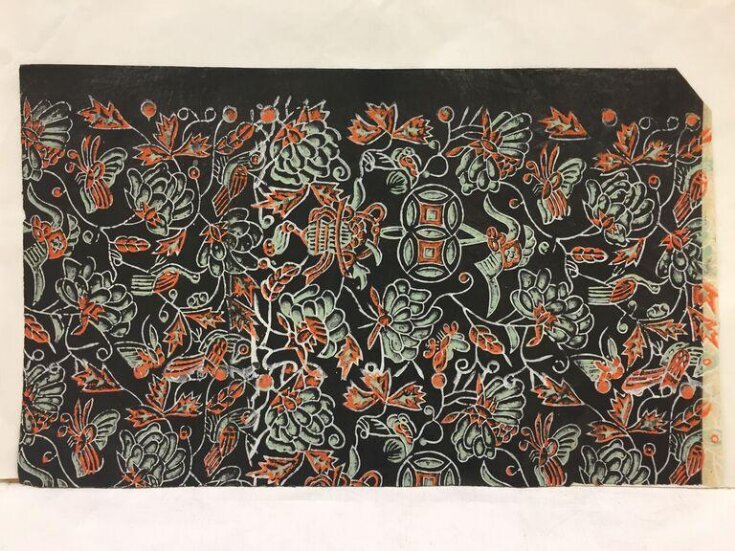 Paper, Sample of Decorated Paper | V&A Explore The Collections