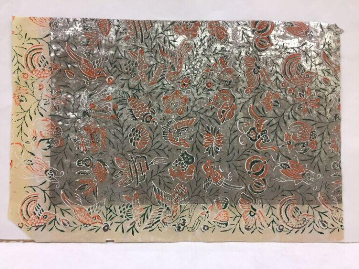 Paper, Sample of Decorated Paper | V&A Explore The Collections