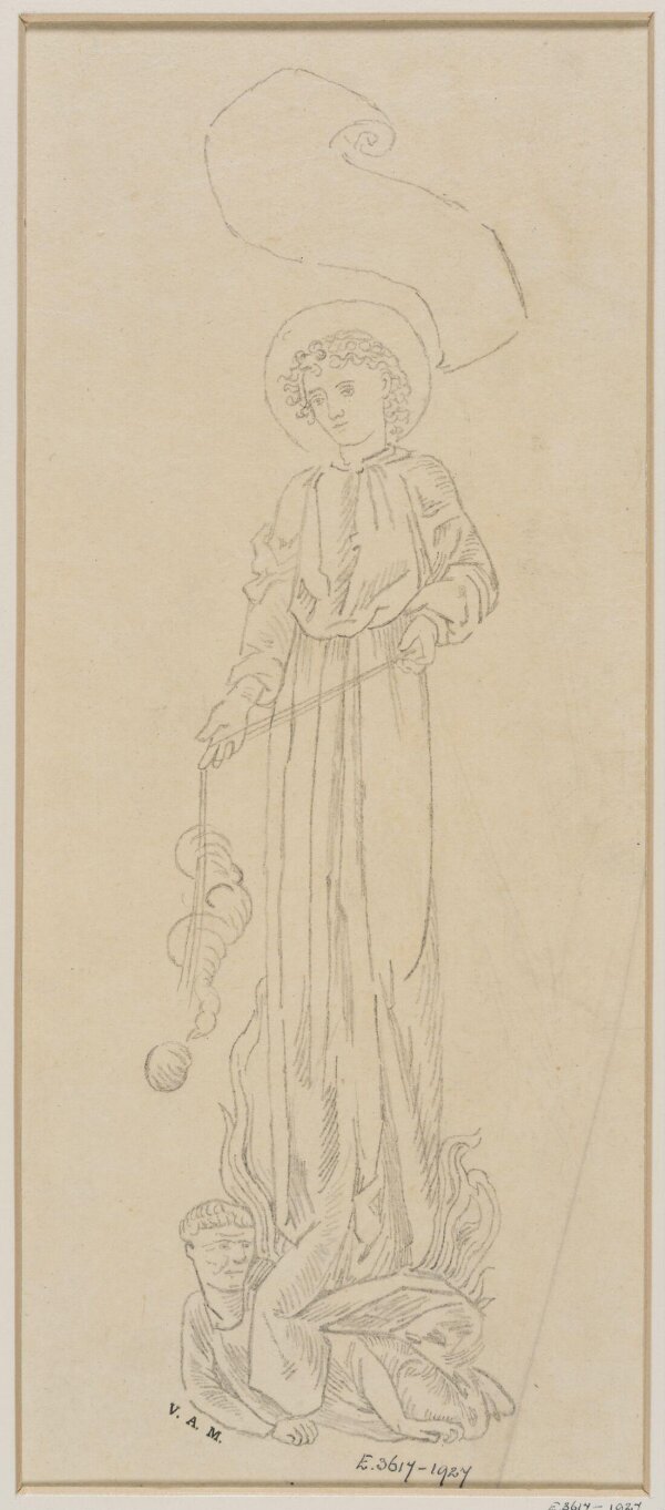 Drawing of a rood screen | James Richardson Holliday | V&A Explore The ...