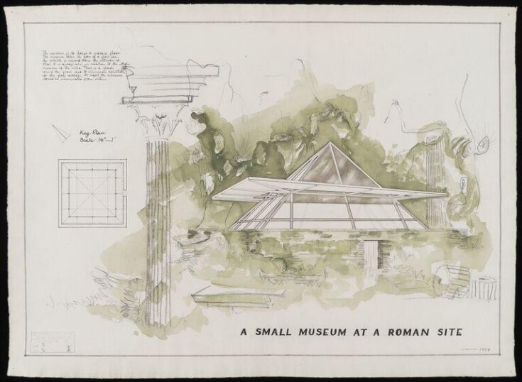 Architectural drawing (student work) | Catherine (Kate) Macintosh | V&A ...