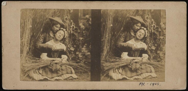 Lovers in a corn field | Unknown | V&A Explore The Collections