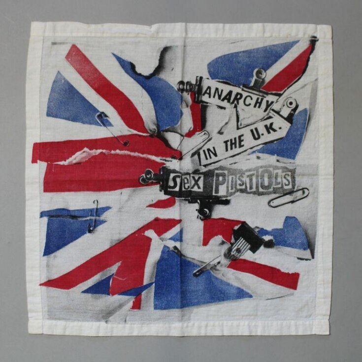 Jamie Reid Anarchy In The Uk 1976 Screen Print On