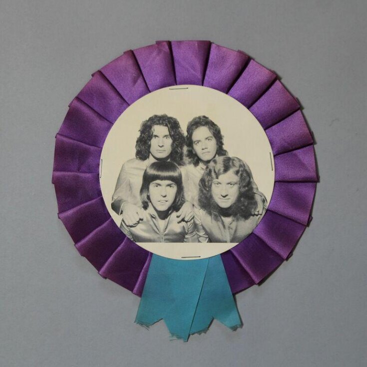 Slade ribbon rosette | V&A Explore The Collections