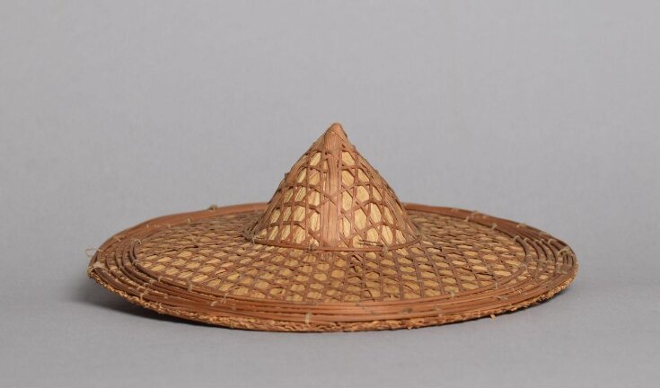 Model of a sun hat | V&A Explore The Collections