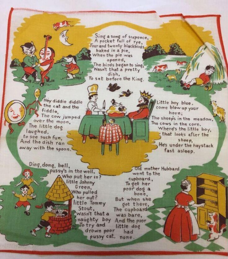 Child's Handkerchief | Mabel Lucie Attwell | V&A Explore The Collections