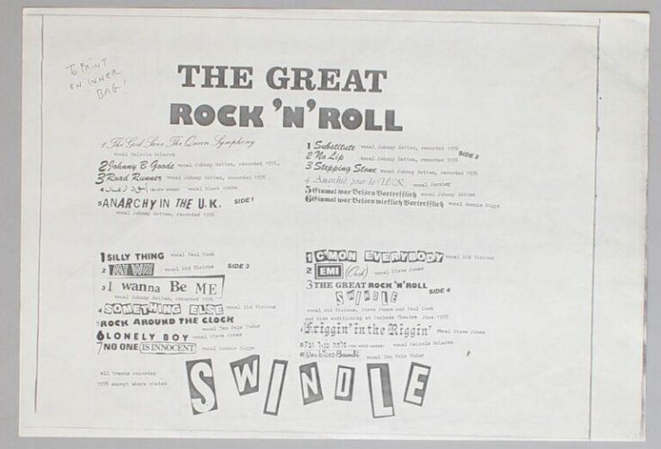 Jamie Reid archive | Reid, Jamie | V&A Explore The Collections