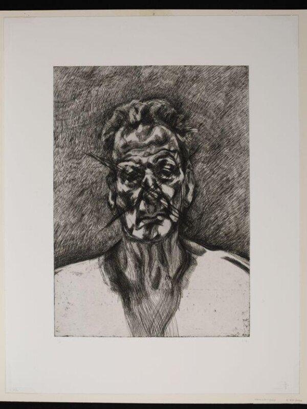 Self-Portrait: Reflection | Balakjian, Marc | Freud, Lucian | V&A ...