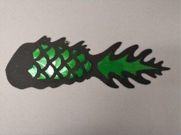 Magical fish shadow puppet designed by Julia Lee-Delisle for Wang-Su ...