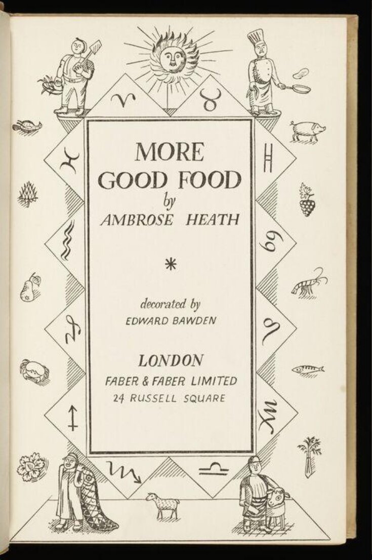 More Good Food | Edward Bawden | V&A Explore The Collections