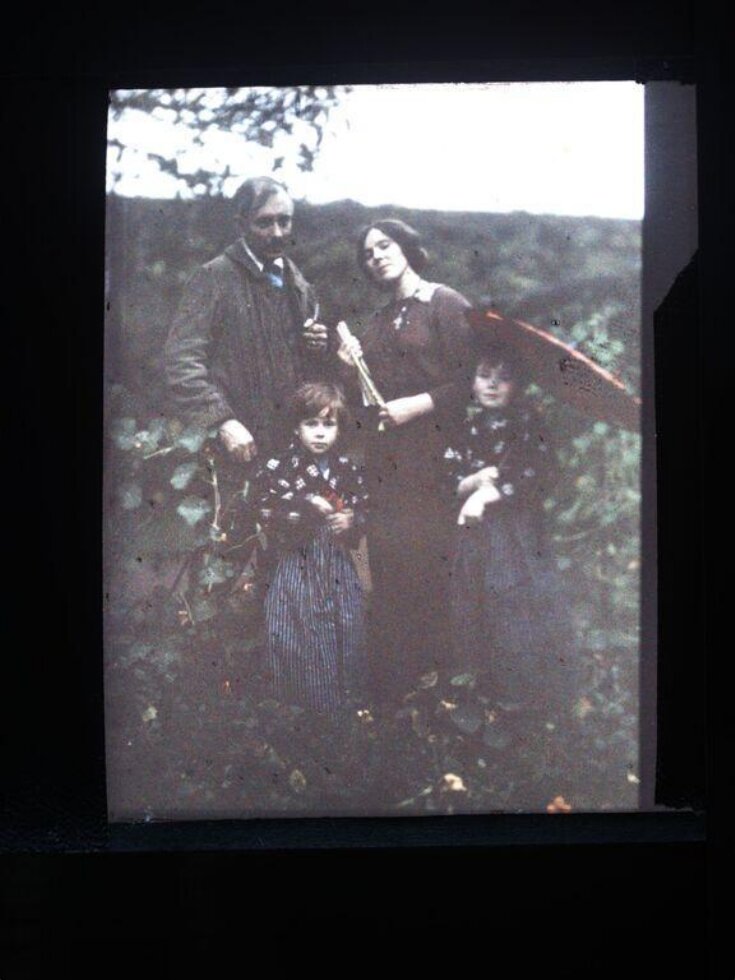 Family in a garden. | Messinger Murdoch, Helen | V&A Explore The ...