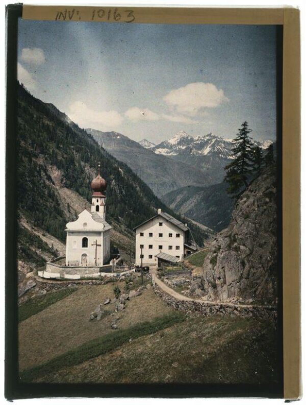 Ötztal: The Church of the Holy Cross in the Venter Valley | Paneth ...