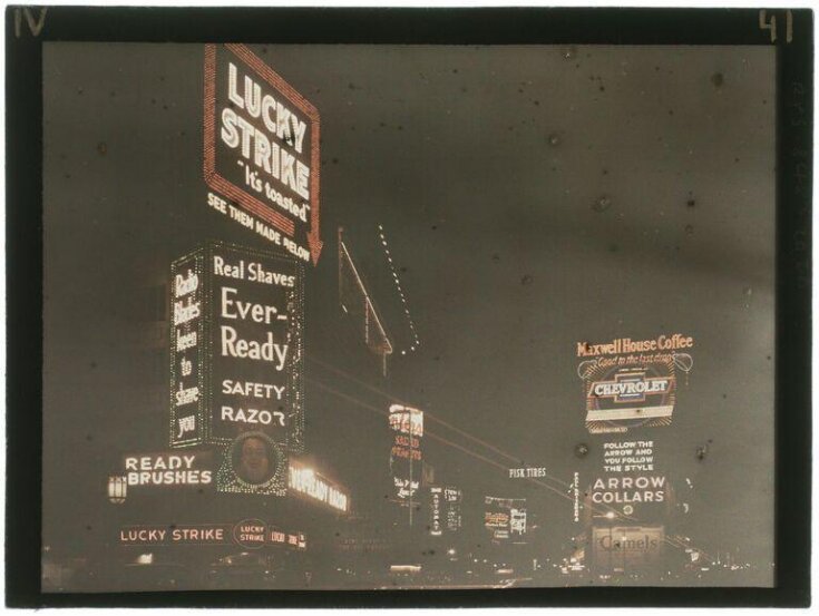 America (New York City): Neon Lights on Broadway at Night | Paneth ...