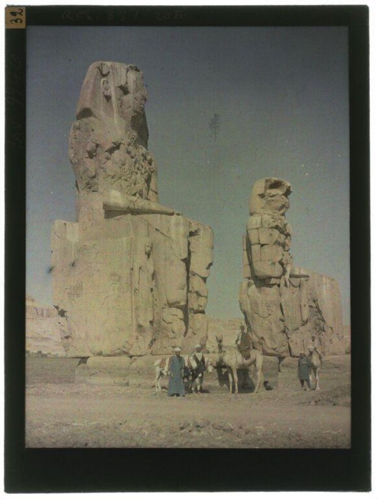 The Colossi of Memnon | Paneth, F.A. | V&A Explore The Collections