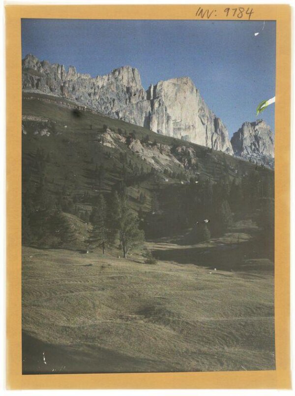 View of mountains | Paneth, Friedrich Adolf | V&A Explore The Collections