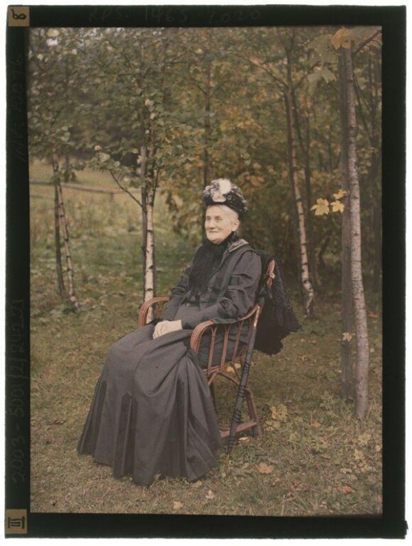 Grandmother at Semmering, Austria | Paneth, F.A. | V&A Explore The ...