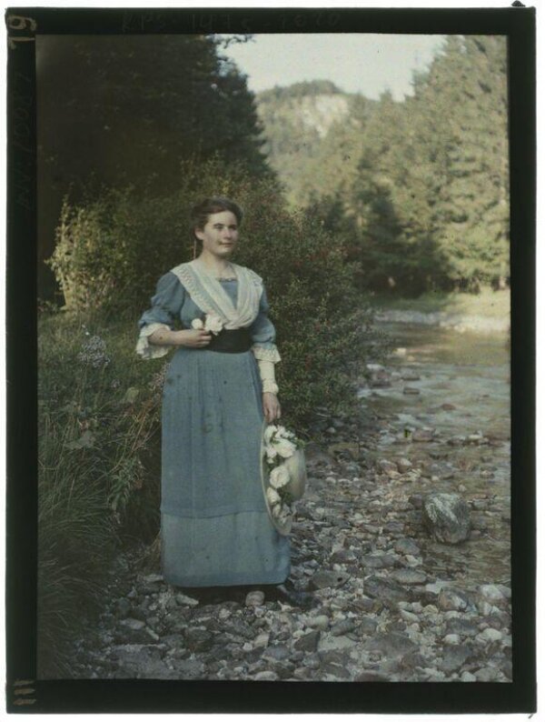 Else by the stream in Attersee, Austria | Paneth, Friedrich Adolf | V&A ...